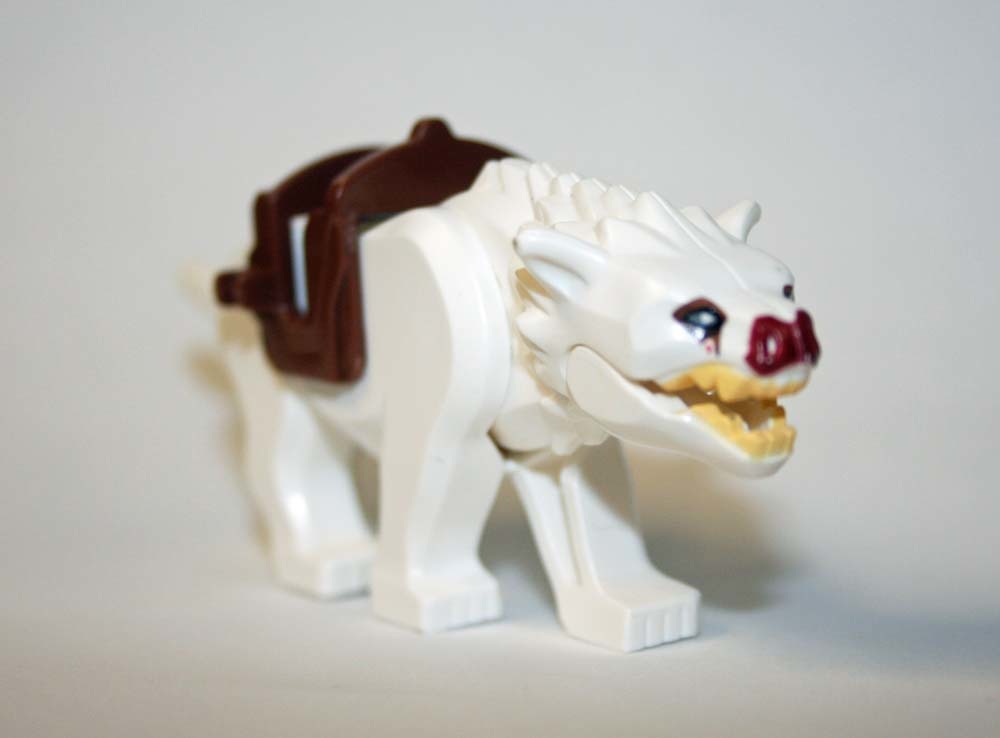 NWTOYS White Orc Wolf LOTR Lord of the Rings Hobbit Custom Minifigure ...