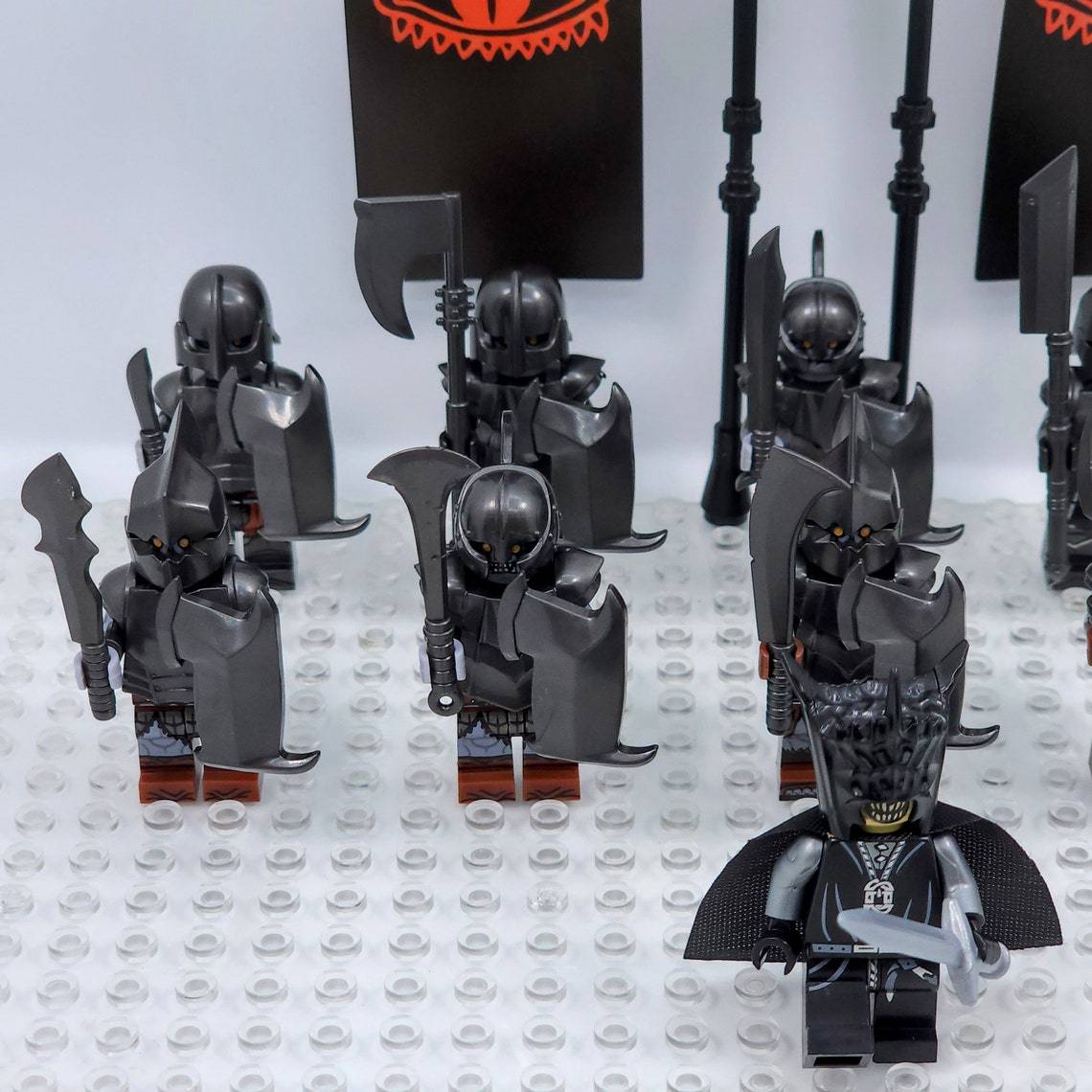 11pcs The Mouth of Sauron and Mordor Orcs The Lord of the Rings ...
