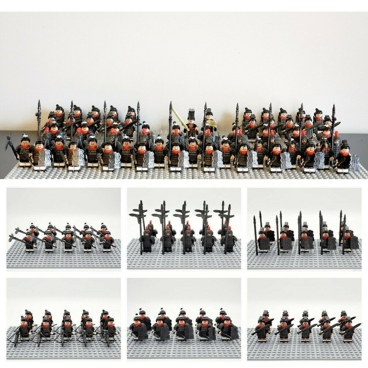 62pcs Ancient China Qin Dynasty Battalion Army Set Collectible ...