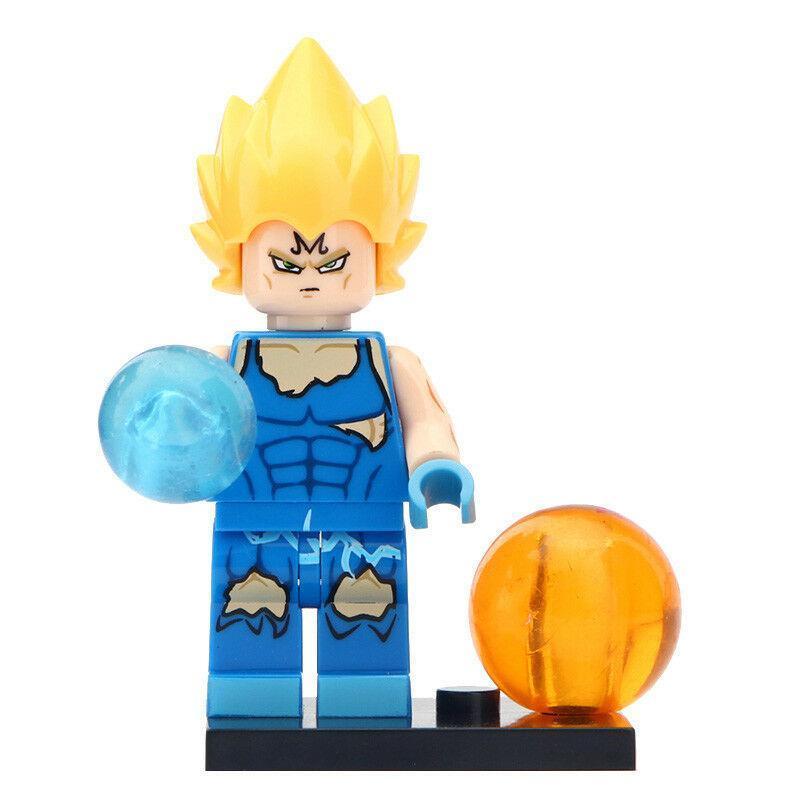 Majin Vegeta - Dragon Ball Z Super Saiyan Minifigure Gift Building Toy ...