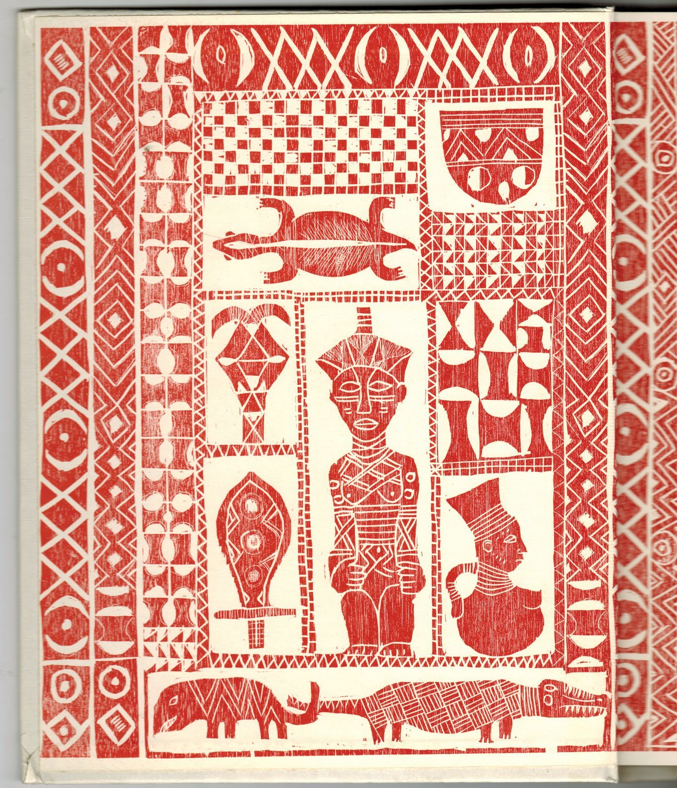 1968 Parents Magazine The Dancing Palm Tree Nigerian Folktales HC 1ST ...