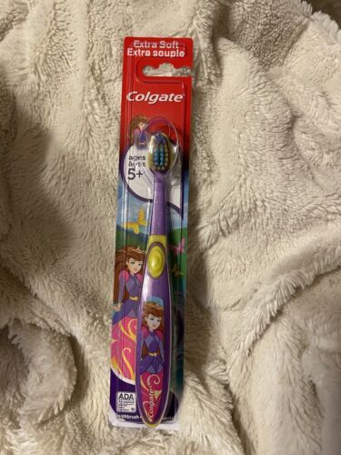 Colgate Princess Toothbrush Extra Soft 5+ years New - Toothbrushes-Standard