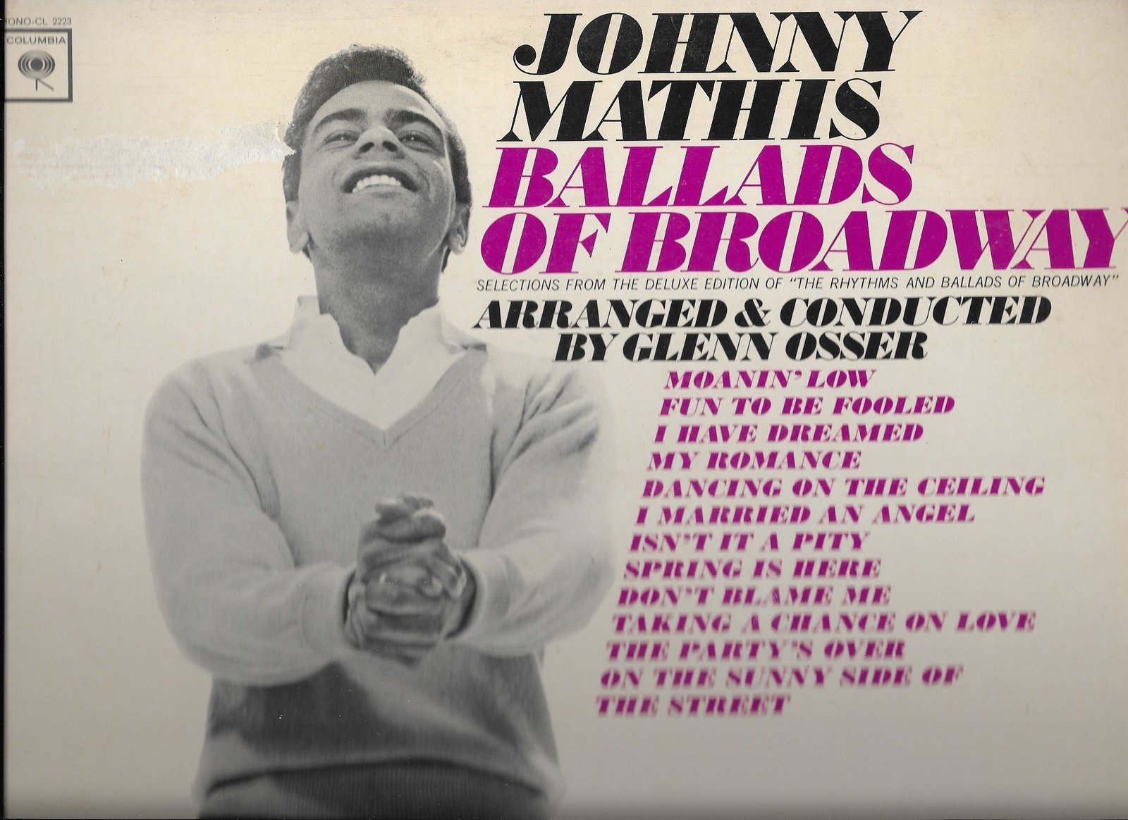 The Ballads of Broadway [Vinyl] Johnny Mathis - CDs