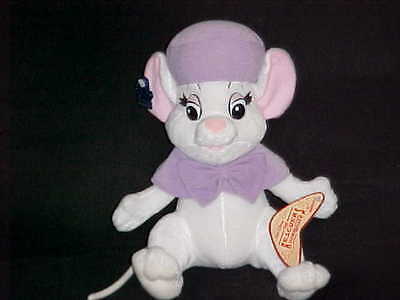 11" Bianca Mouse Plush Toy With Tags Disney The Rescuers By Applause ...