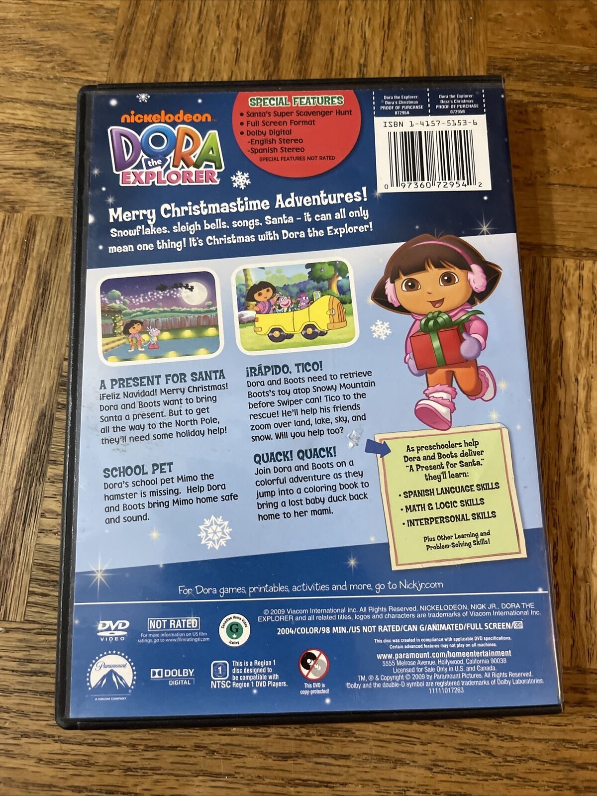 Dora The Explorer Christmas DVD - DVDs & Blu-ray Discs