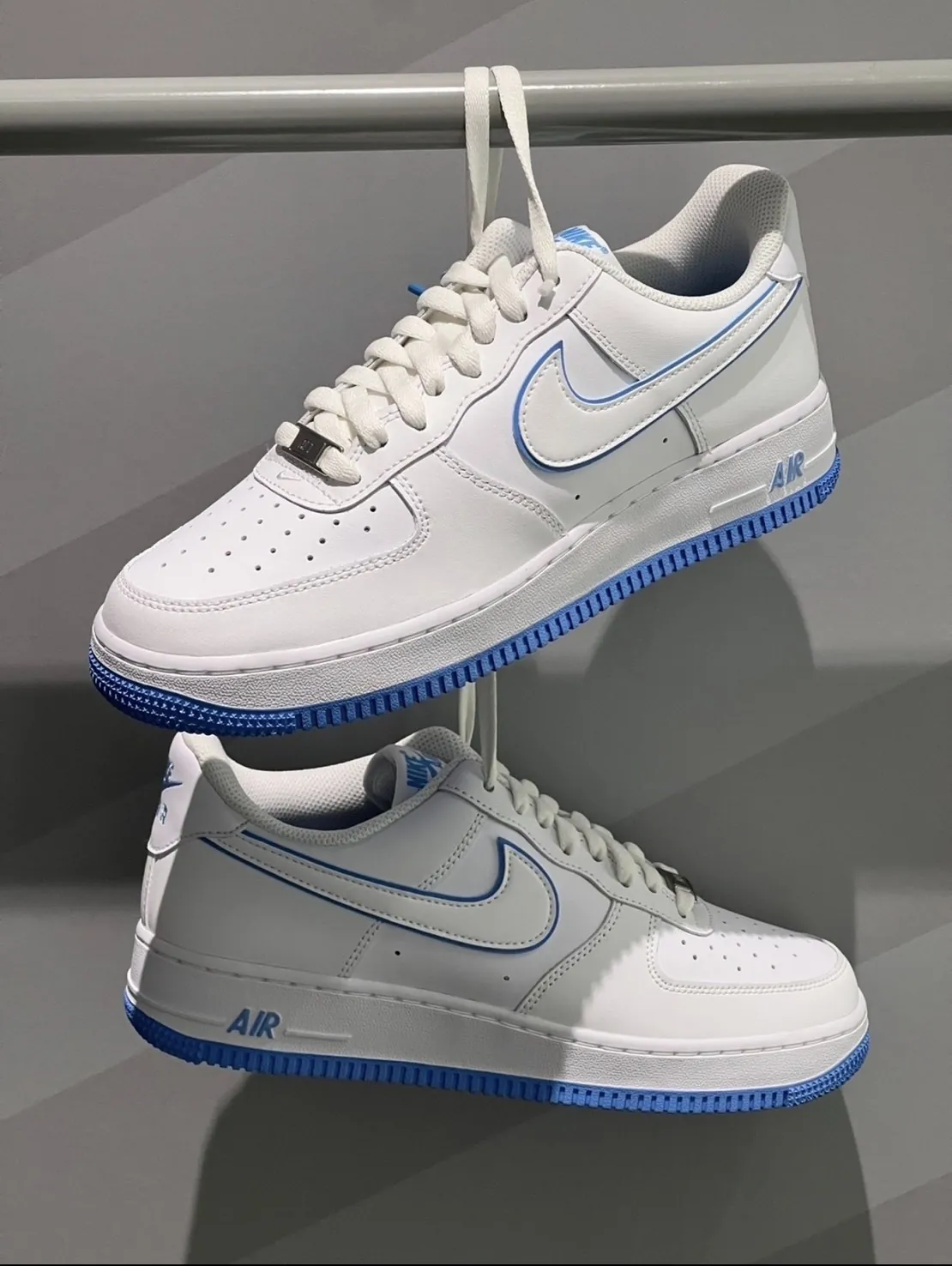 Nike Air Force 1 '07 Low White University Blue Sole DV0788-101 Men's ...