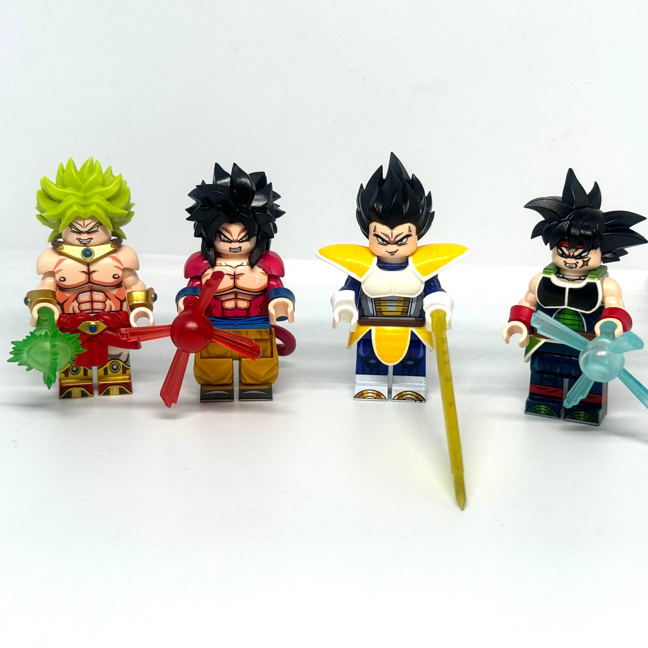 8pcs Dragon Ball Goku Vegeta Broly Piccolo Buu Beerus Frieza ...