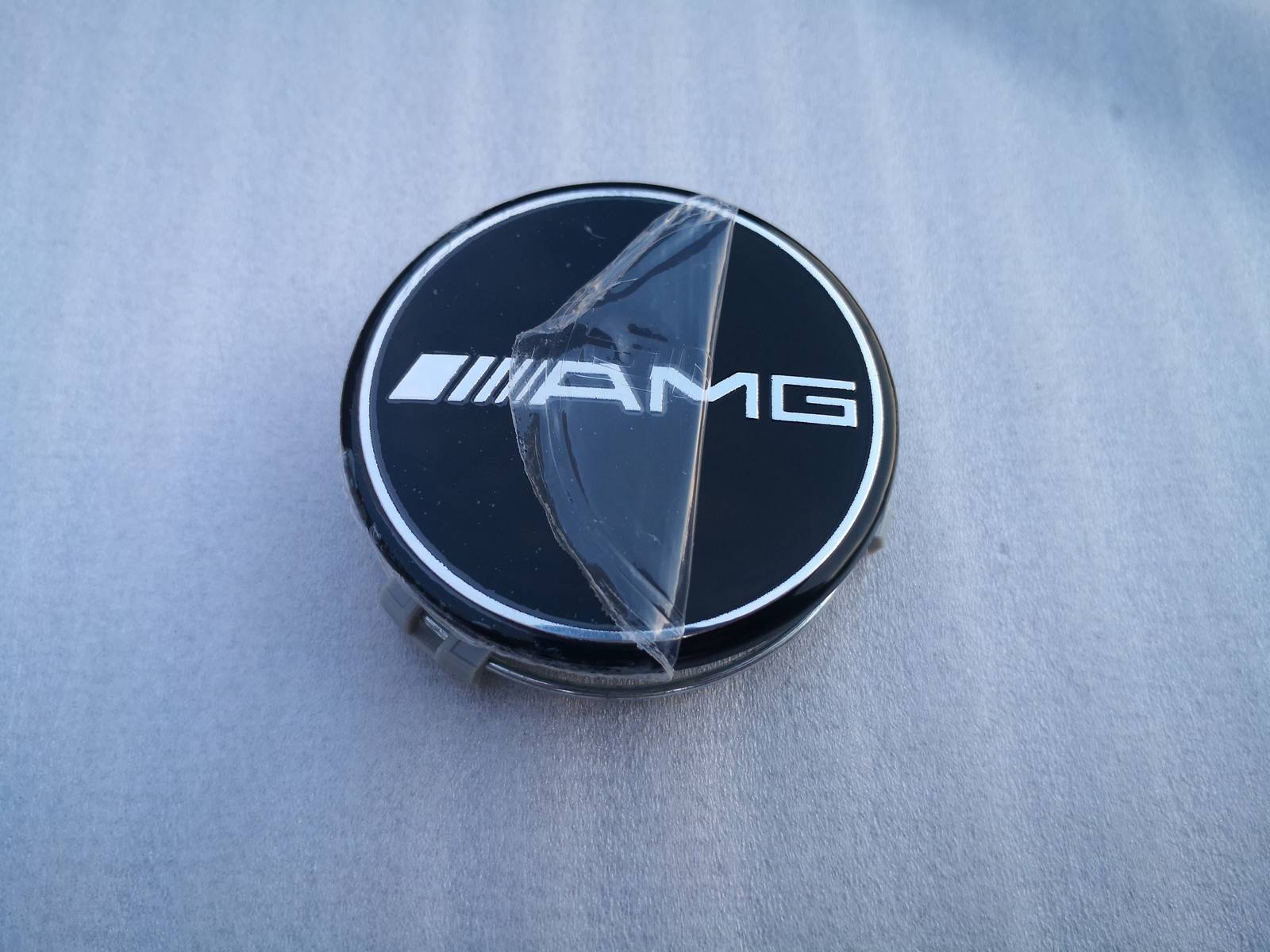 AMG Mercedes Alloy Wheel Centre Caps 75mm Badges Hub Emblem for ...