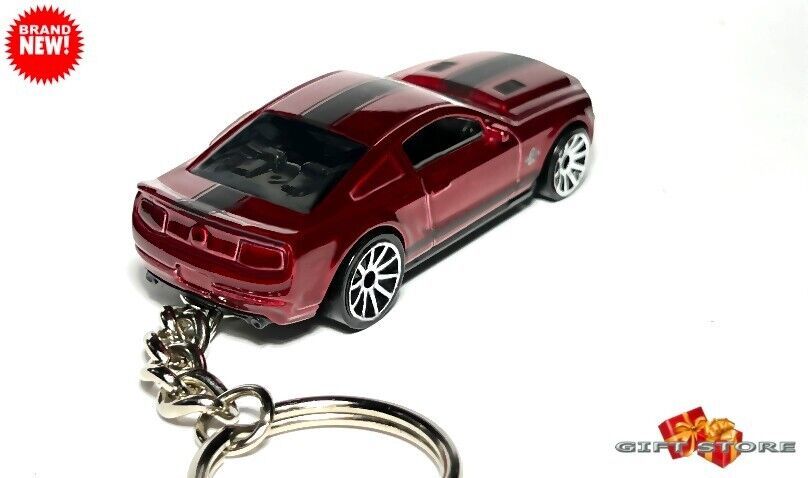 RARE KEYCHAIN RED FORD SHELBY MUSTANG GT500 SS CUSTOM Ltd EDITION GREAT ...