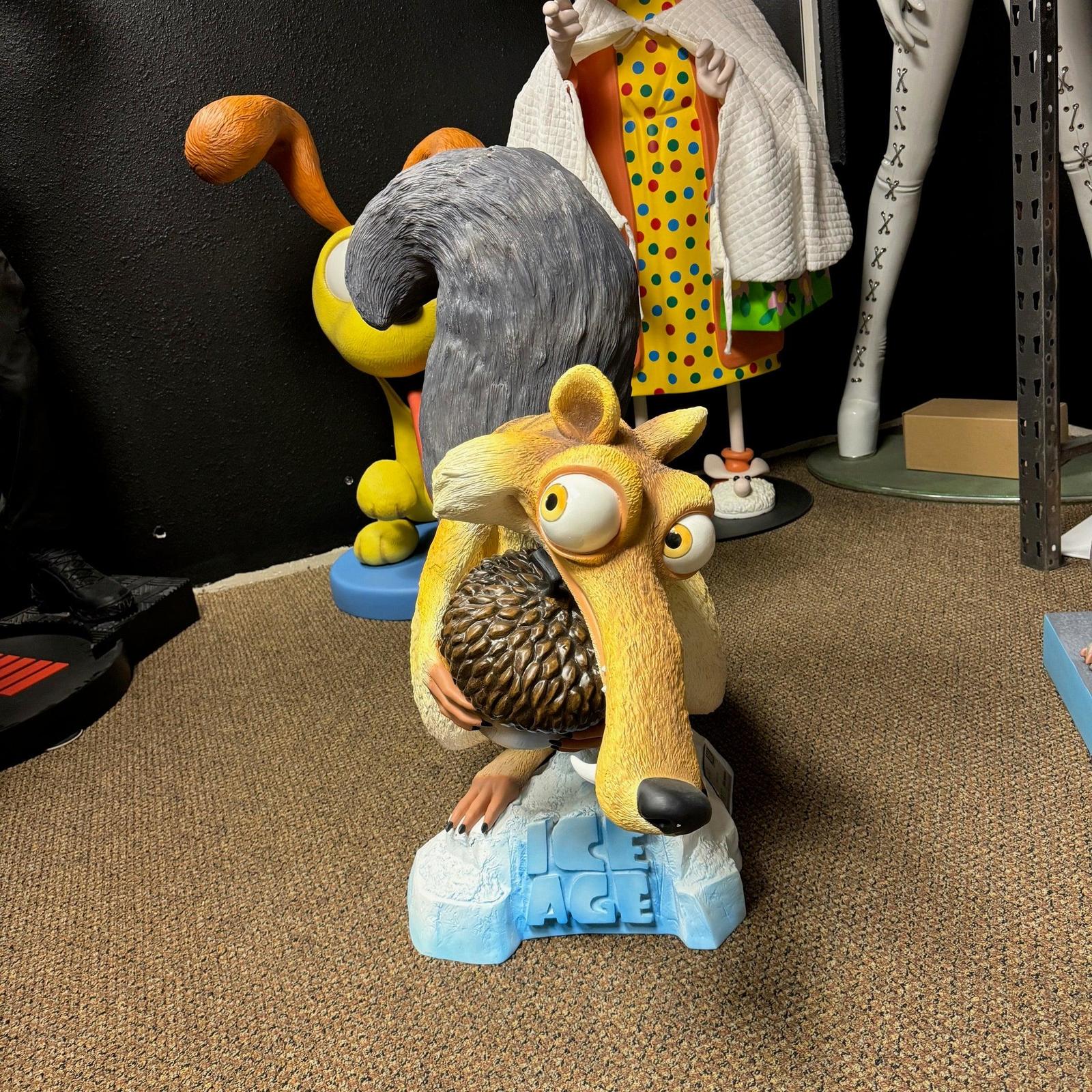 Ice Age Scrat Life Size Statue - Sculptures & Figurines