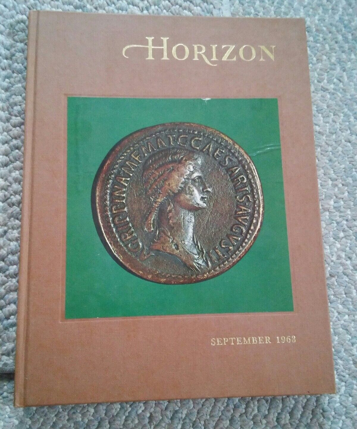 001 Vintage Horizon Magazine Hardback Art Book September 1963 ...