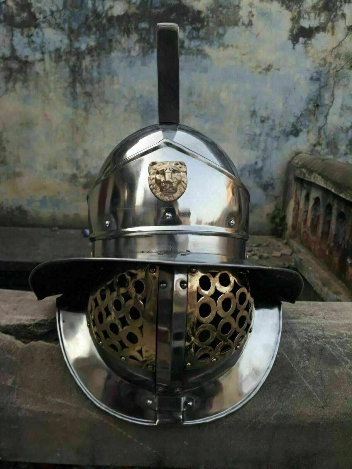 Medieval Knight Antique Replica Sca Larp Fabri Armor Murmillo Gladiator ...