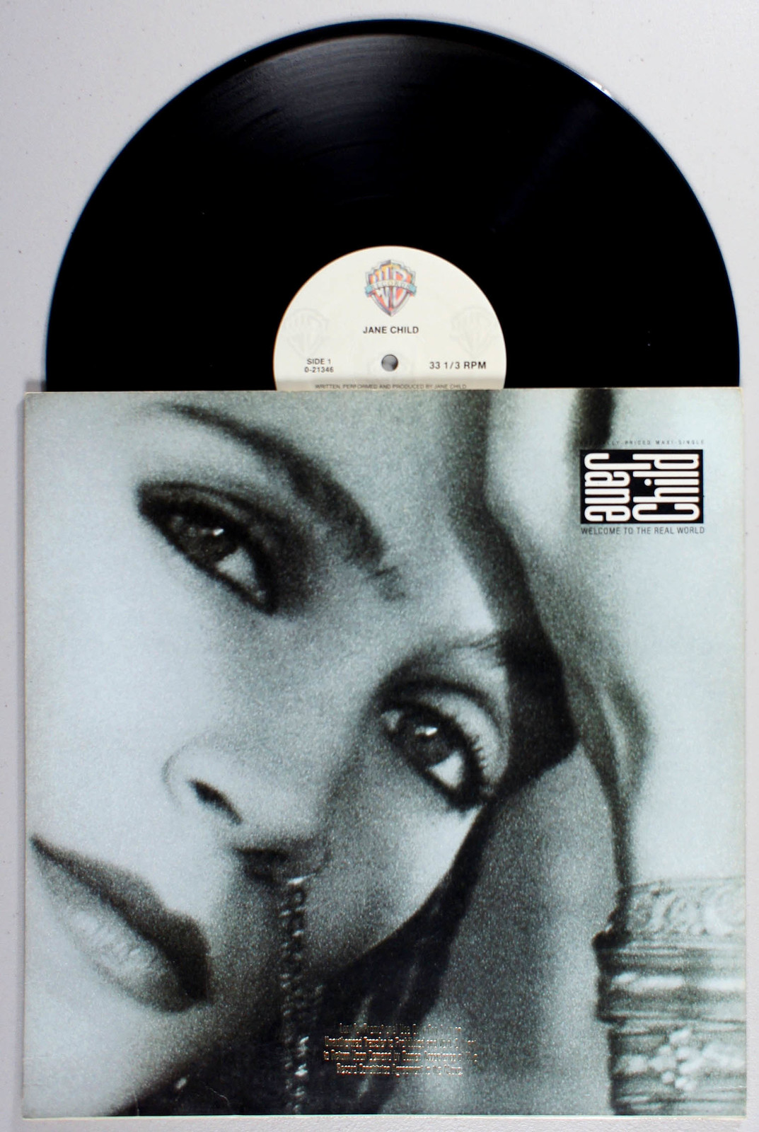 Jane Child - Welcome to the Real World (1990) Vinyl 12" Single • PROMO ...