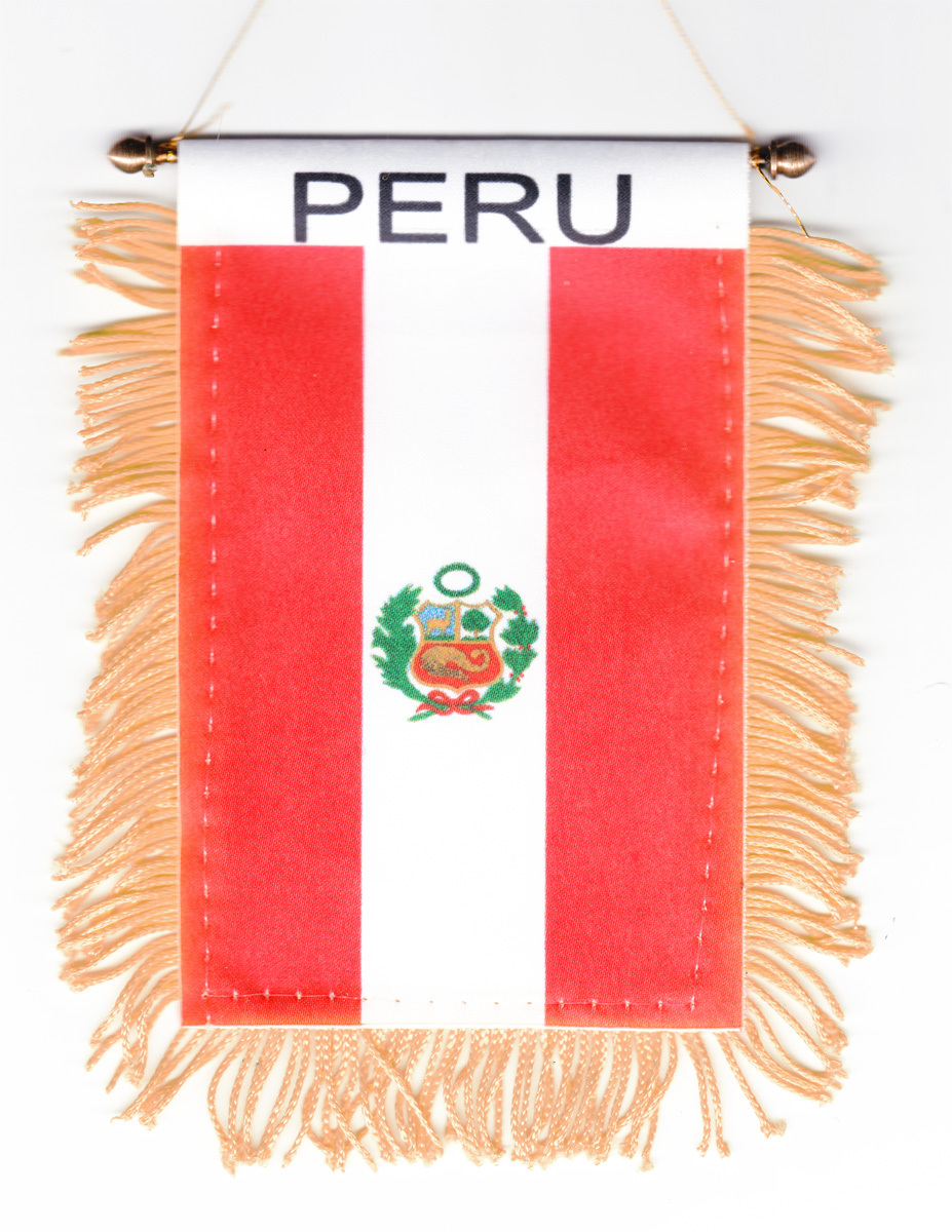 Peru Window Hanging Flag - Other