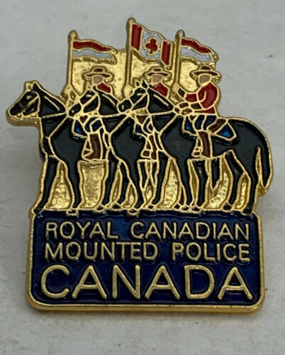 Royal Canadian Mounted Police Canada RCMP GRC Lapel Police Pin - Pins ...