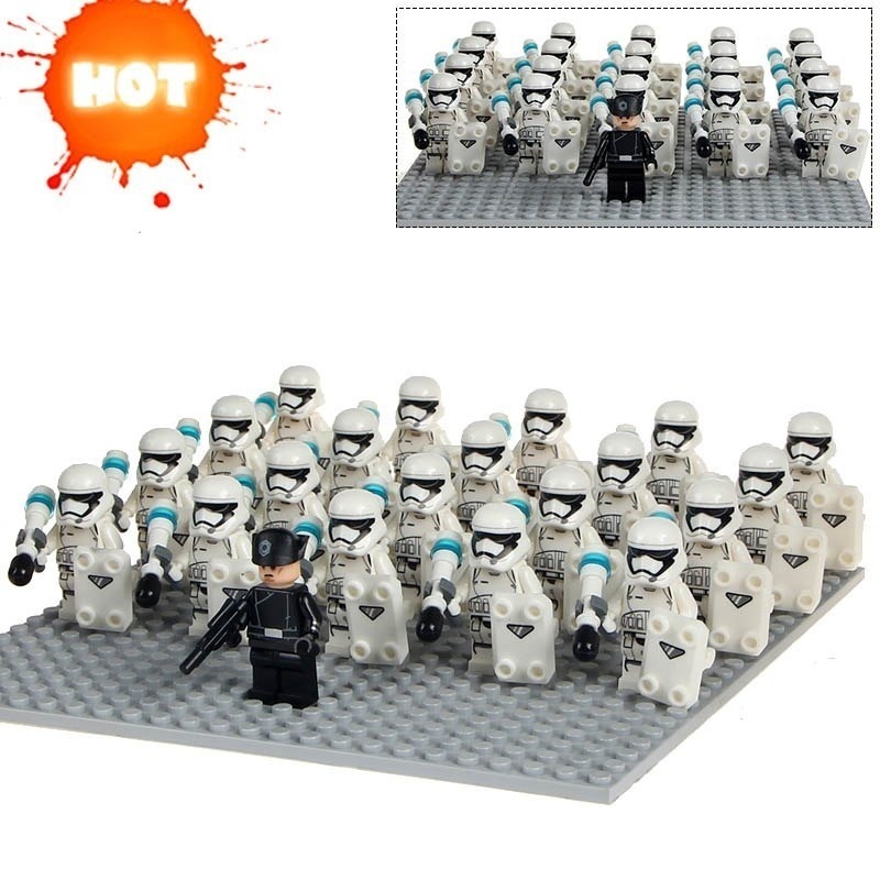 21pcs Star Wars Hux First Order Officer And Stormtroopers Army ...