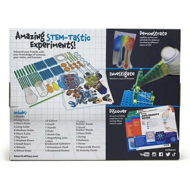 SmartLab Toys STEM 101 Science Lab with 35 Amazing Science activites ...
