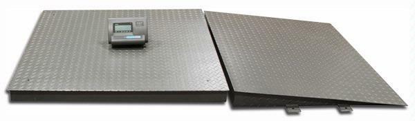 Digiweigh Floor Scale/Heavy Duty Platform 48X48",10000X 1LB,Digital ...