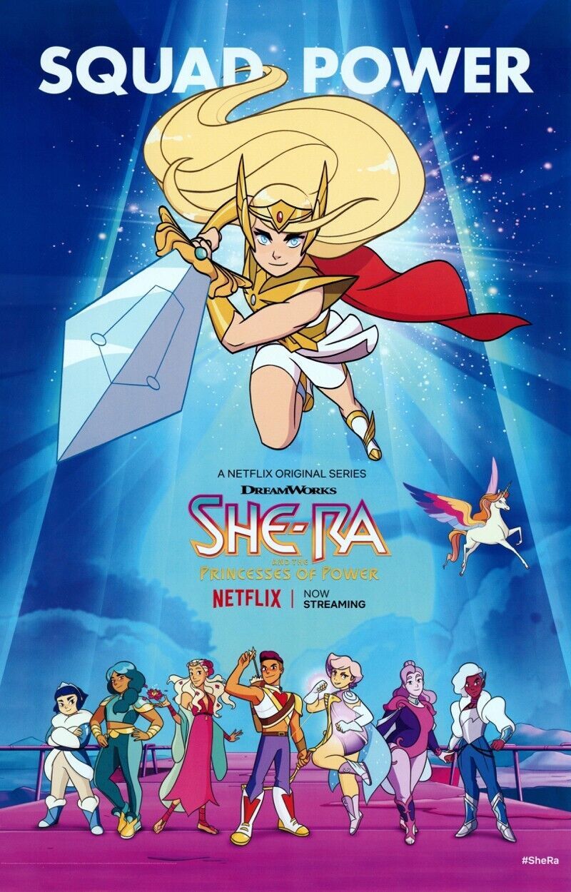 She-Ra Princess of Power 11x17" Promo Poster ~ Netflix Dreamworks ...