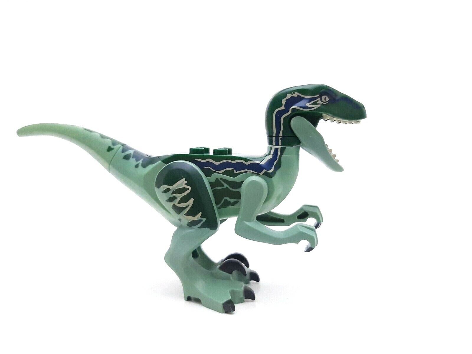 Lego ® Raptor Blue Velociraptor 75917 Dark Green Jurassic World ...