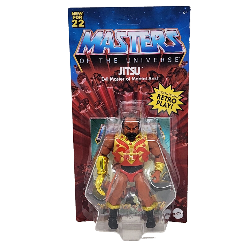 NEW IN PACKAGE 2022 MASTERS OF THE UNIVERSE JITSU MOTU RETRO PLAY ...