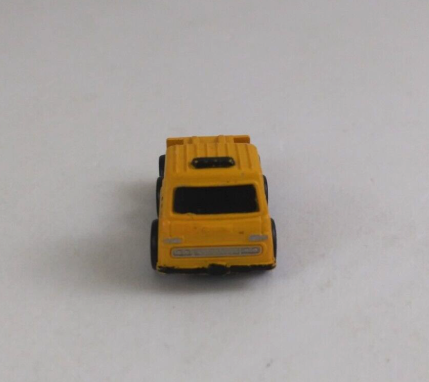 1988 Funrise Micro Machines Yellow Flatbed Truck Semi-Truck Rare ...