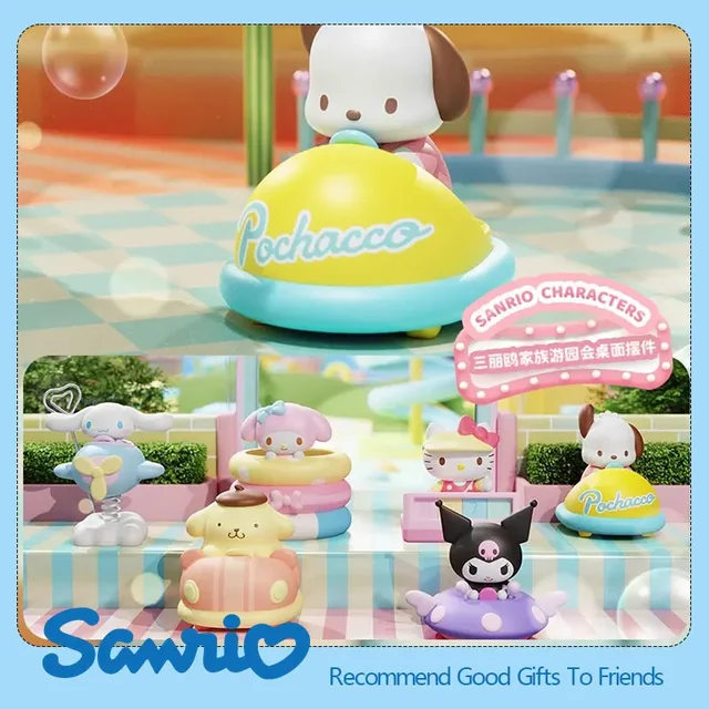 Sanrio Anime Action Figure Doll Kawaii Kuromi Melody Hello Kitty ...