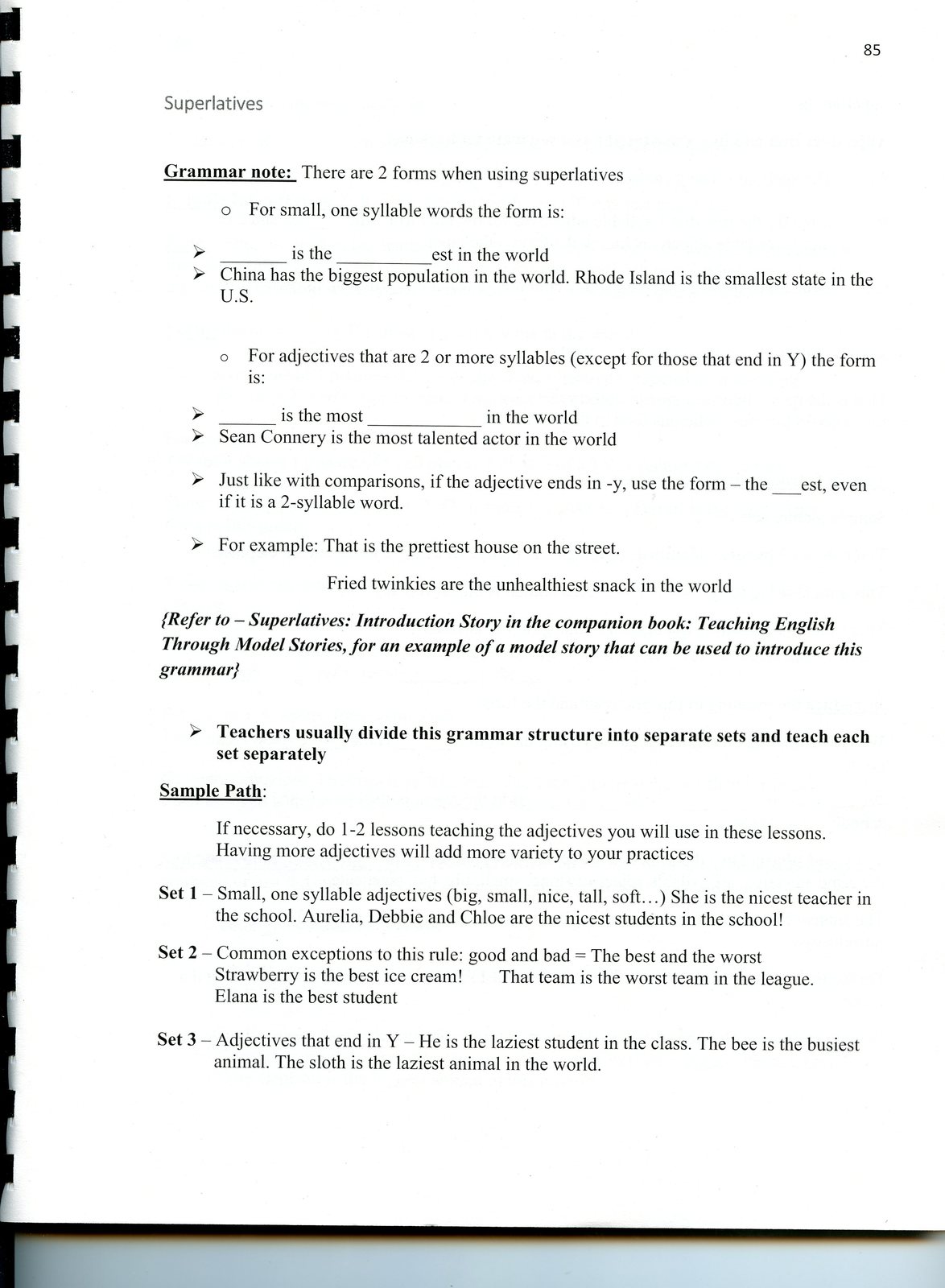 A Collection of Practice Activities for Teaching Intermediate Level ESL ...