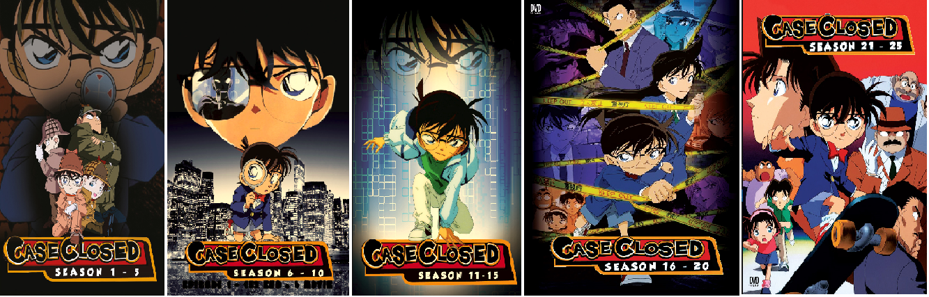 DVD Complete Box Set Detective Conan Case Closed Season 1-25 English ...