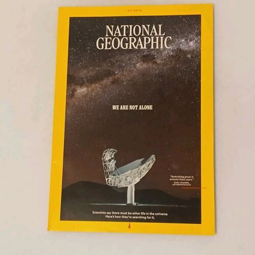 National Geographic Magazine March 2019 Search for Life - We Are Not ...