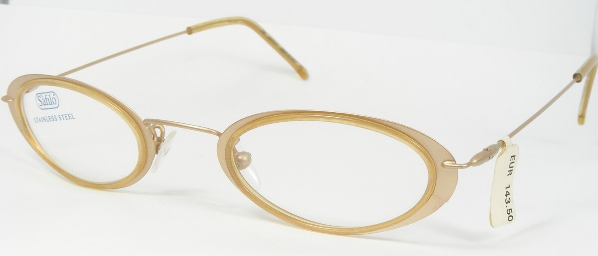 Vintage Safilo Team 7870/D Z1F Blass Gold Unique Selten Brille 45-24 ...