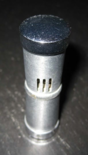 GAY PARIS MASTERCRAFT Push Down Petrol Stainless Steel Lighter USPat ...