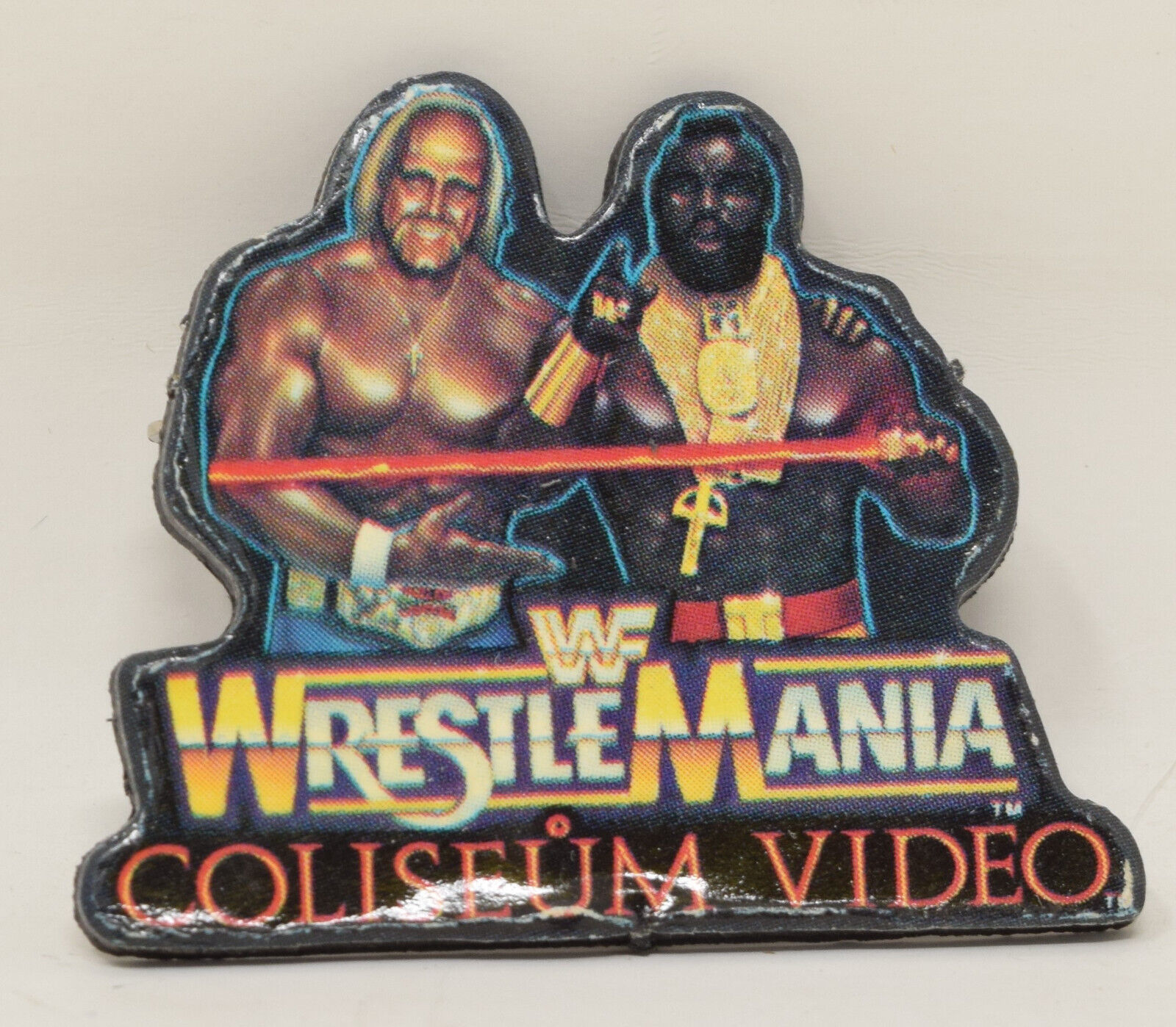 1993 WWF Wrestlemania Colosseum Hulk Hogan and Mr.T Pin - Brooches & Pins