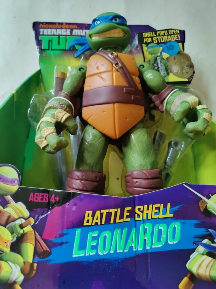 2012 Nickelodeon TMNT Battle Shell Leonardo - NEW - Teenage Mutant ...