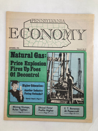 Pennsylvania Economy Tabloid September 1982 Vol #12 E.T. Bonanza At ...