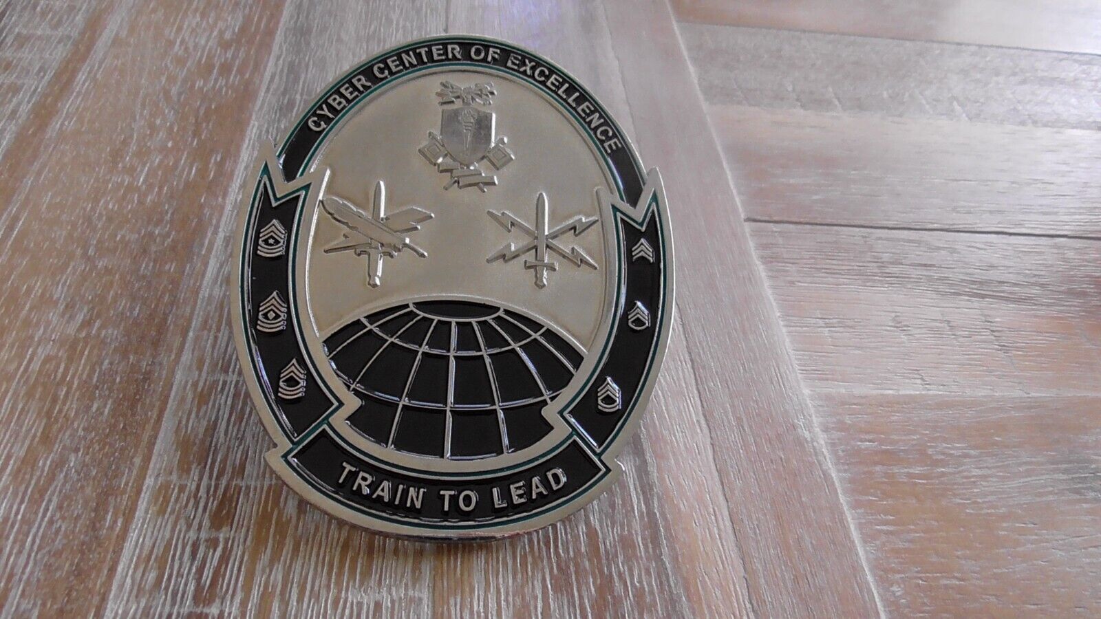 US Army CCoE Cyber Center of Excellence NCO Academy Challenge Coin ...