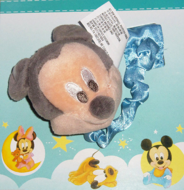 Disney Pacifier Clip Minnie Mickey Mouse Theme Parks - Plush Baby Toys