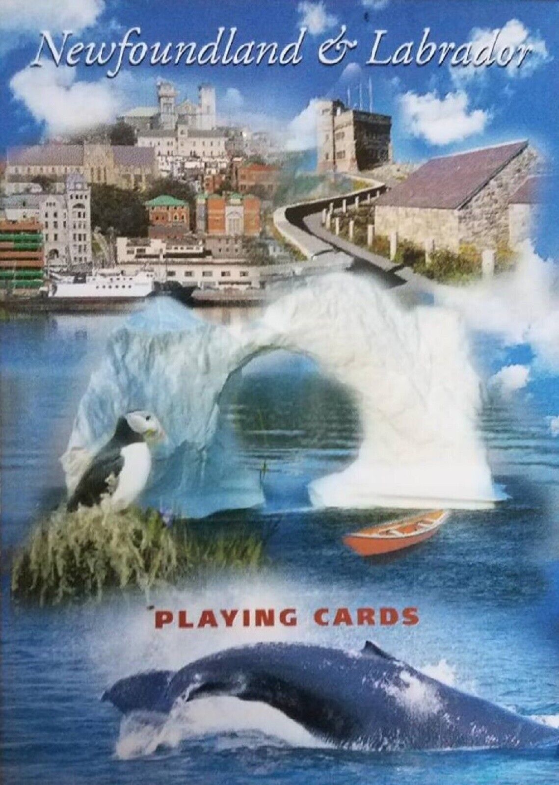 Newfoundland and Labrador with Iceberg Souvenir Playing Cards - Playing ...