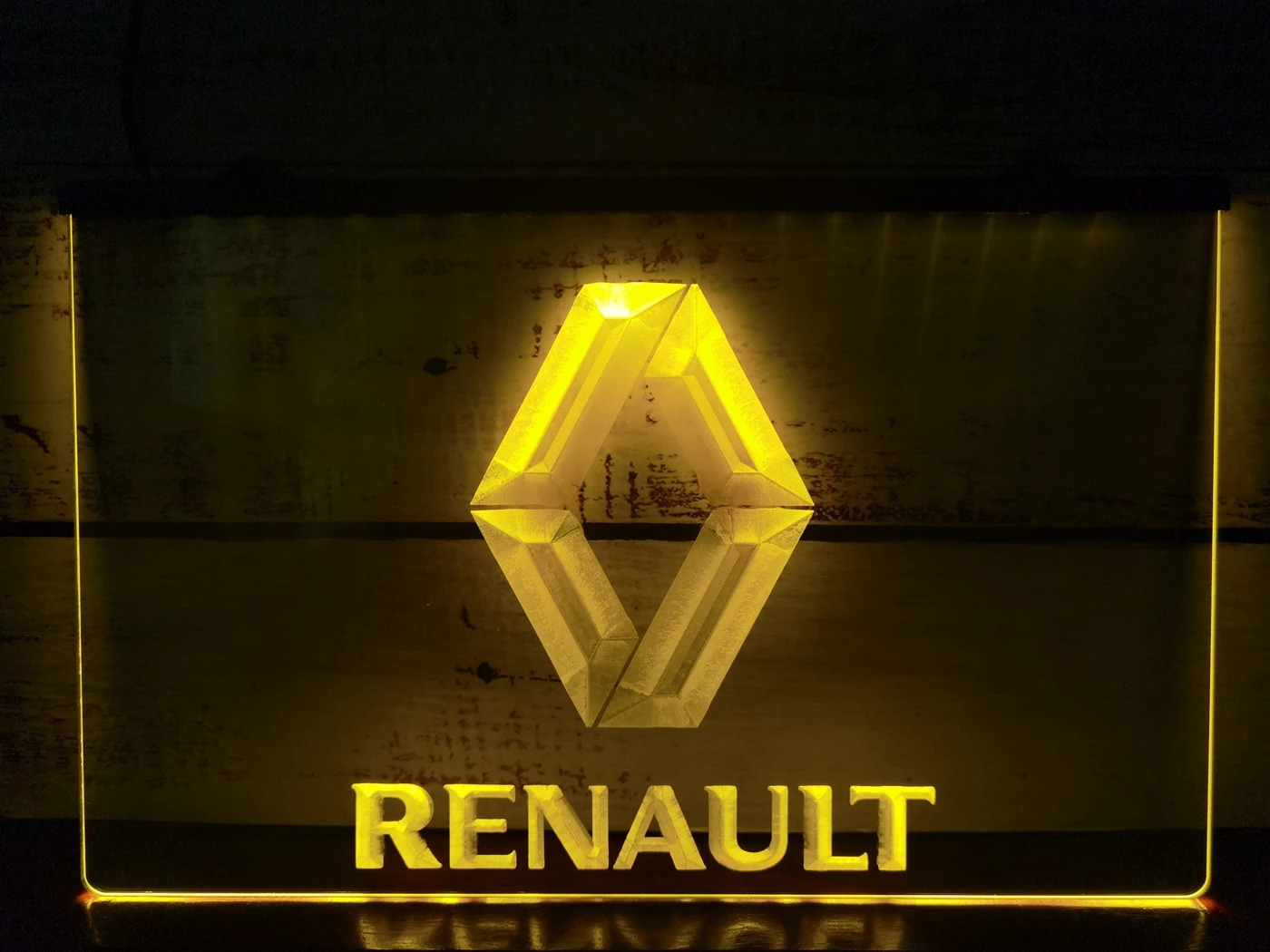 Renault Led Neon Sign Hang Signs Wall Home Decor Room, Garage Glowing ...