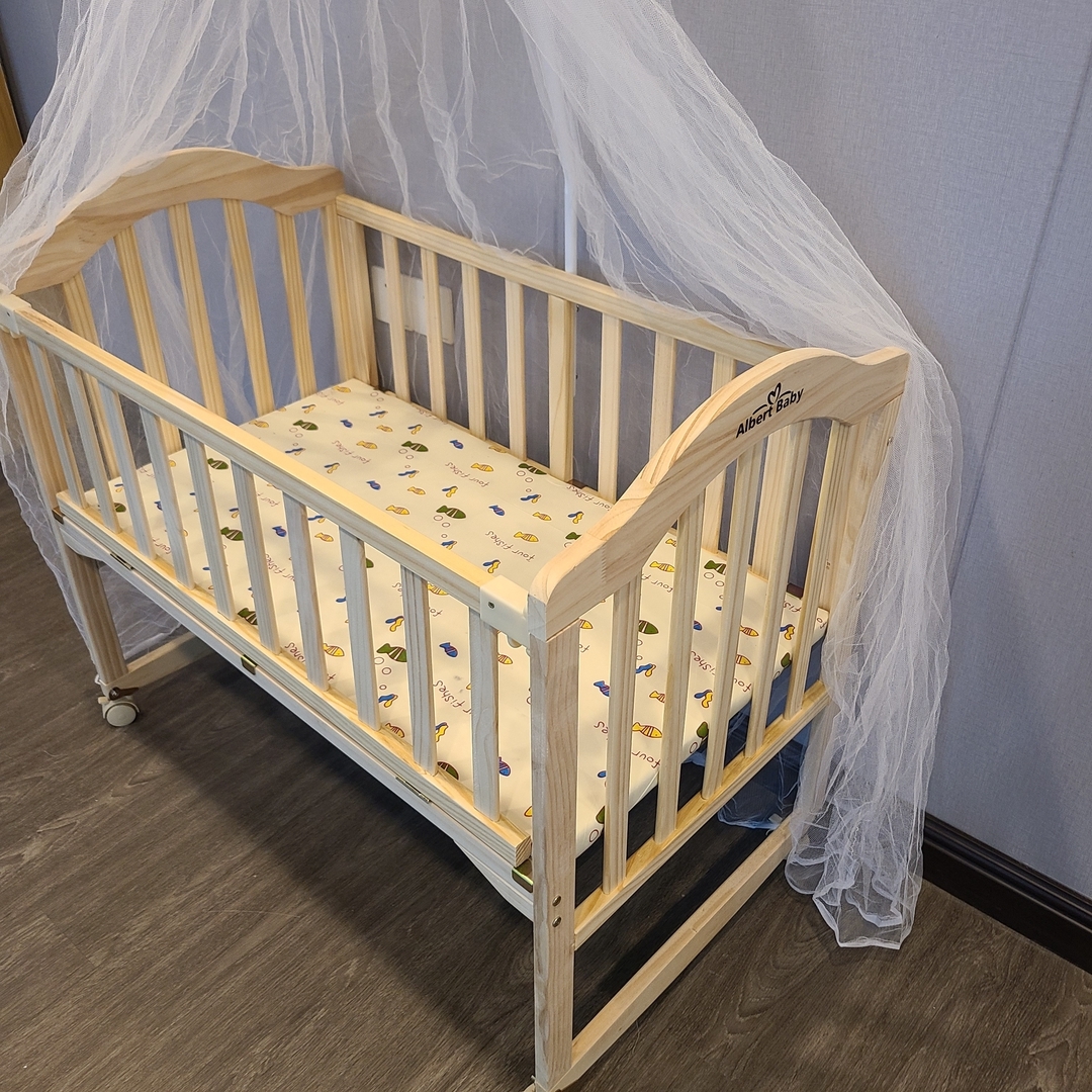 Albert Baby Cribs ——Sturdy structure, made of high-quality wood ...