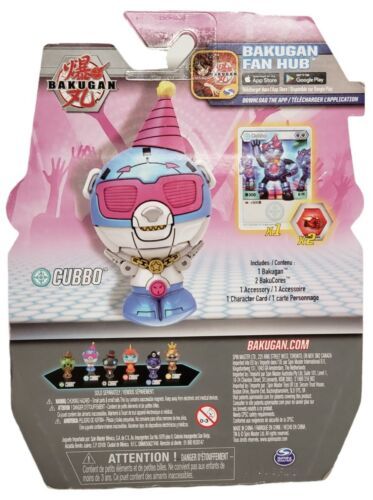 Bakugan Party Cubbo Pack Transforming and 50 similar items