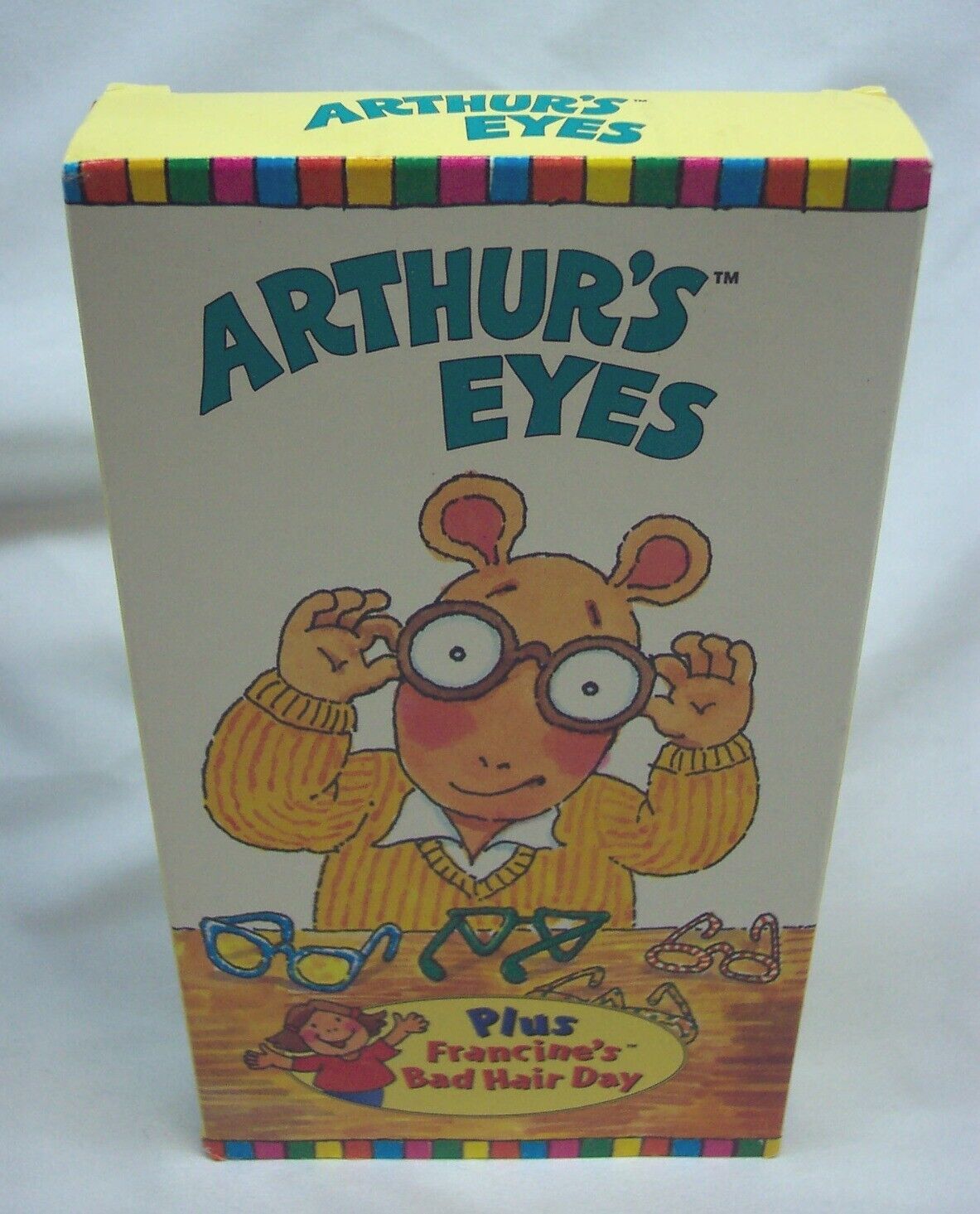 VINTAGE Marc Brown ARTHUR Arthur's Eyes VHS VIDEO 1999 PBS Kids ...