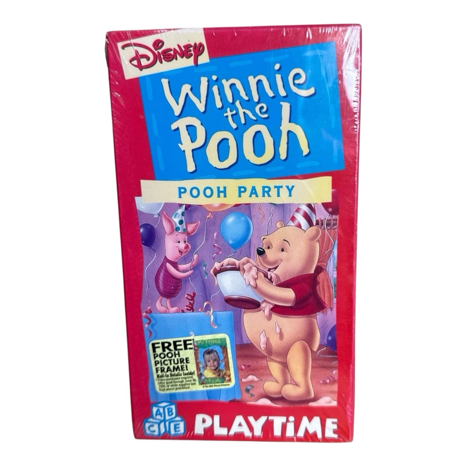 Winnie the Pooh - Pooh Playtime - Pooh Party (VHS, 1994) NEW SEALED ...