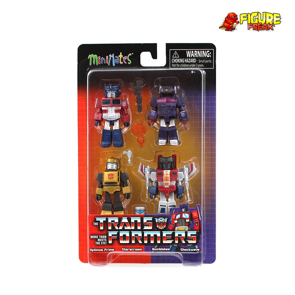 Transformers Minifigure Series 1 Box Set (Optimus Prime, Starscream ...