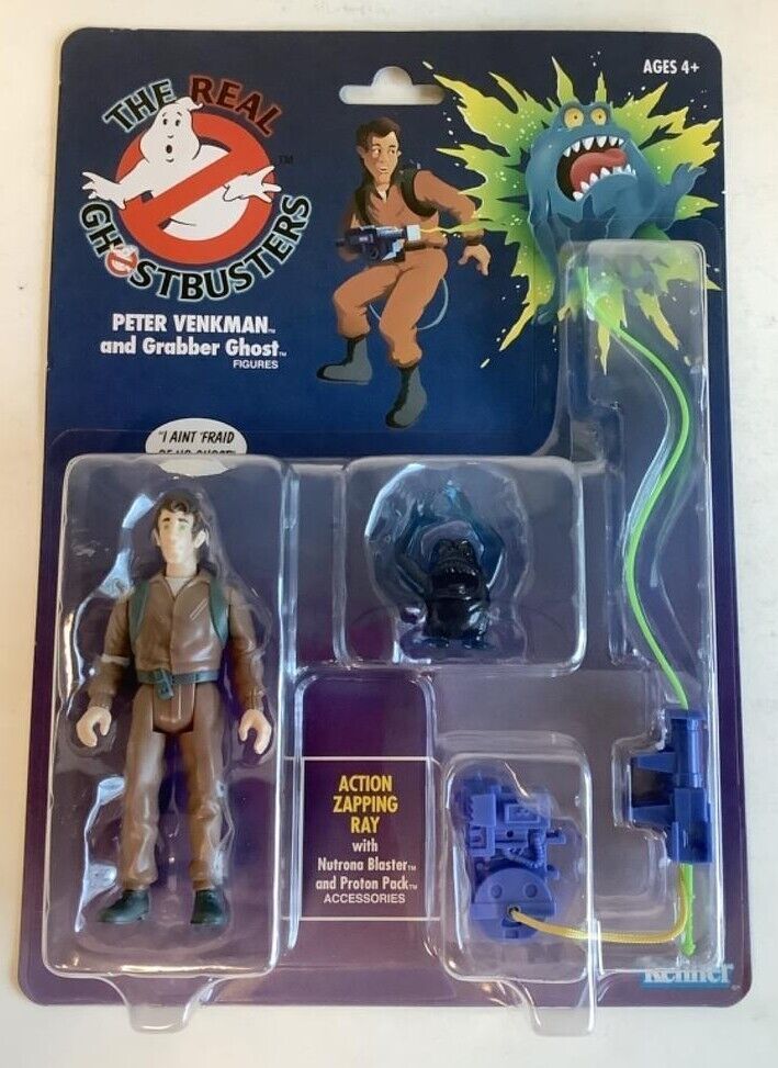 Hasbro E9782 Kenner Classics Real Ghostbusters PETER VENKMAN & GRABBER ...