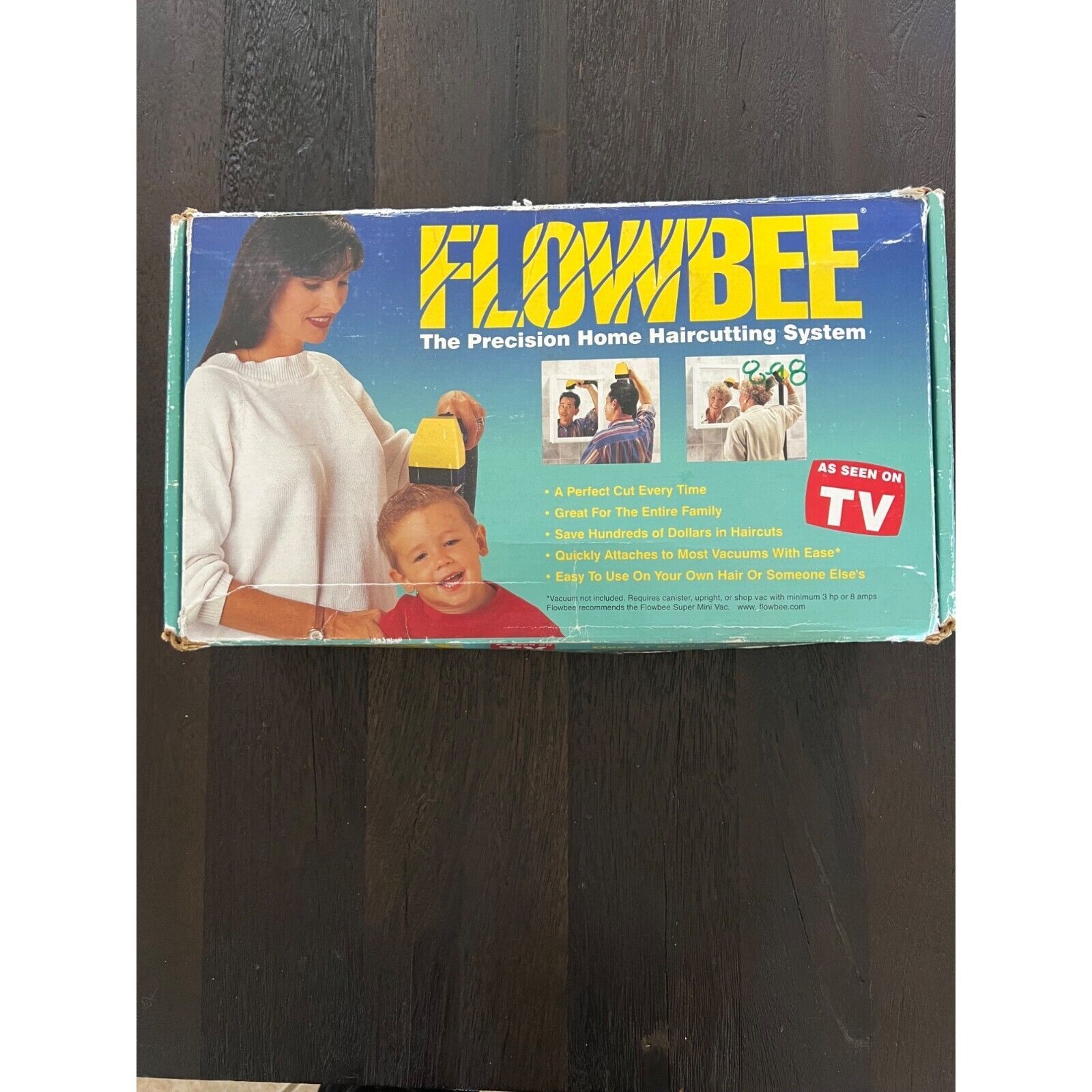 Flowbee Precision Home Haircutting System Original Box - Clippers ...