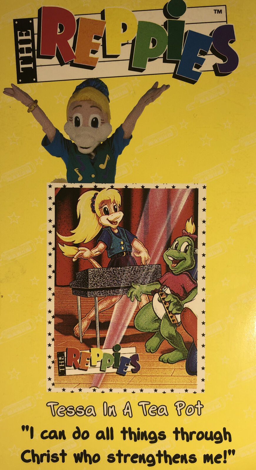 The Reppies Tessa In A Tea Pot(VHS 1999)VERY RARE VINTAGE COLLECTIBLE ...