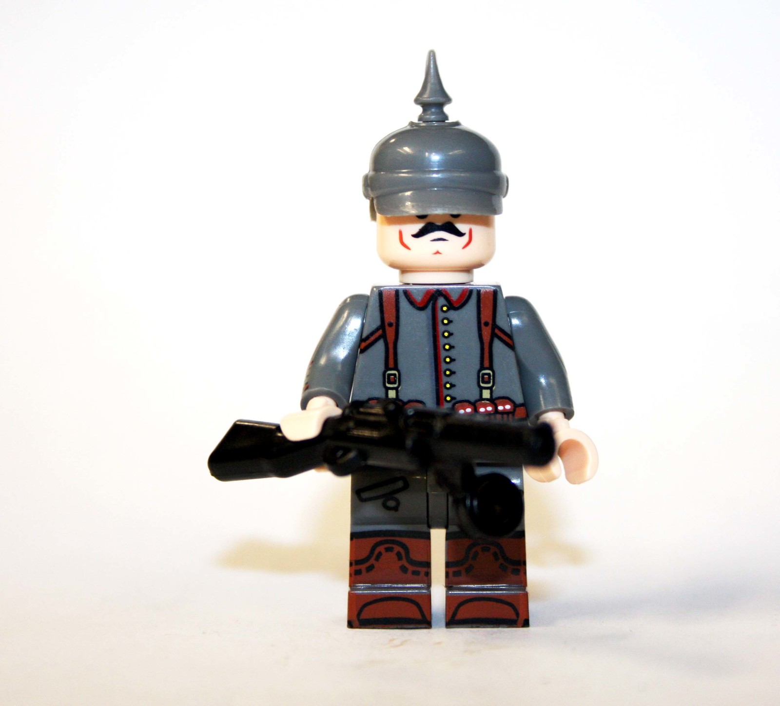 Minifigure Custom Toy German WW1 Trench Raider Soldier - LEGO (R ...