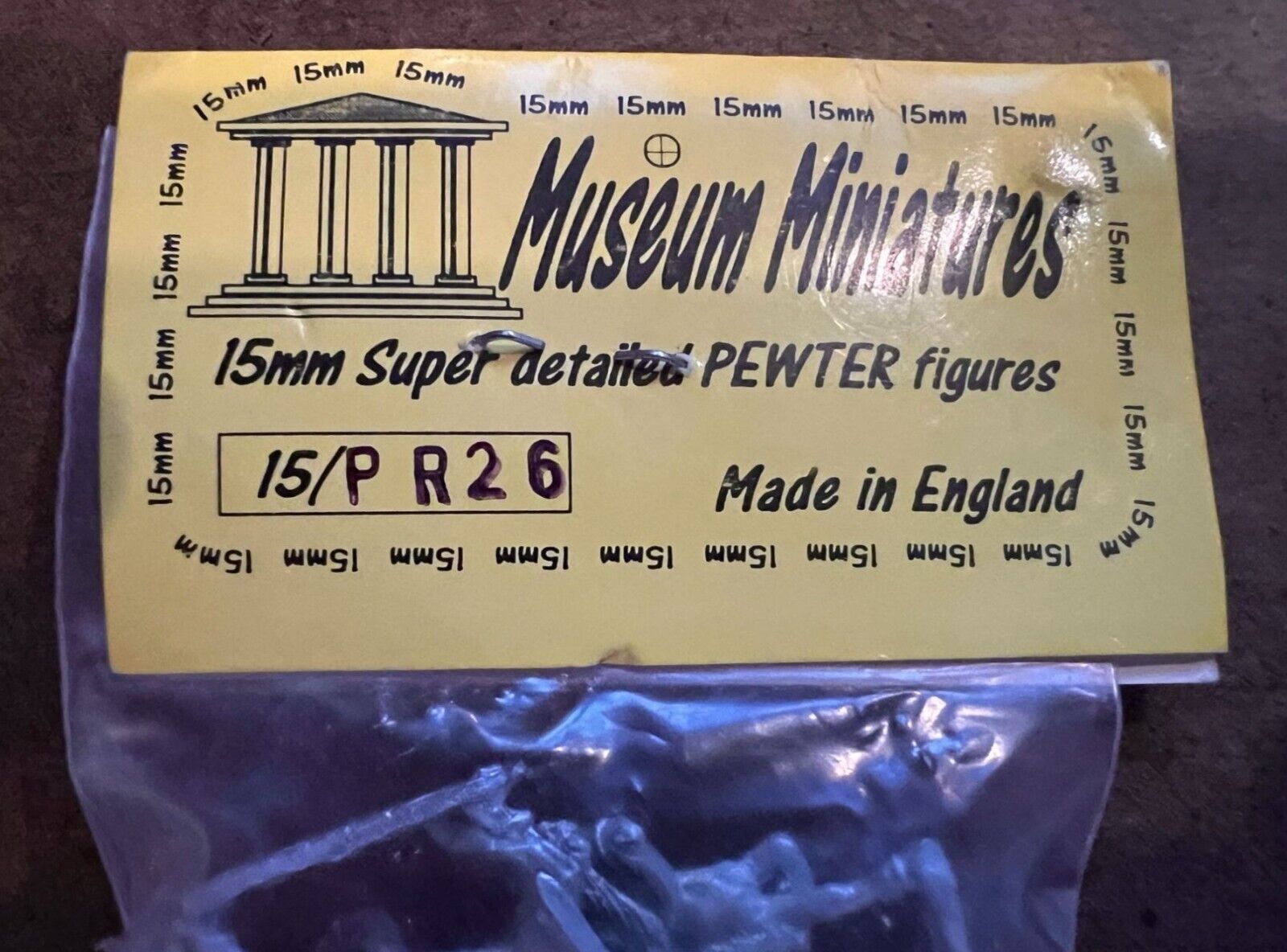 Museum Miniatures 15mm Super Detailed Pewter and similar items
