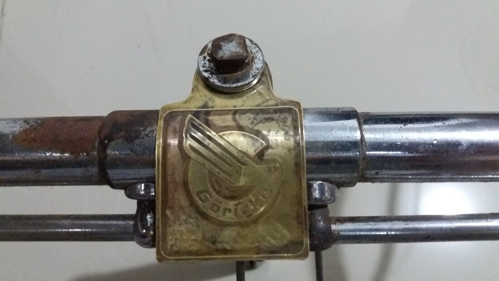 For Handlebar stem emblem SIMPLEX Emblem Badge For Vintage Bicycle ...